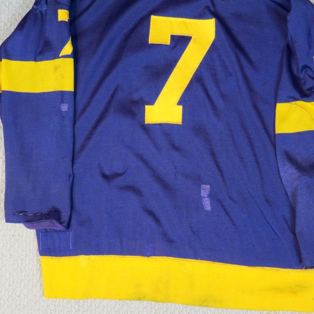 Skip Krake Los Angeles Kings 1968 - 1969 Game Used Jersey - Game Used Only