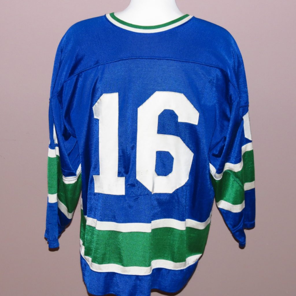Don Tannahill Vancouver Canucks 1973 Game Used Jersey - Game Used Only